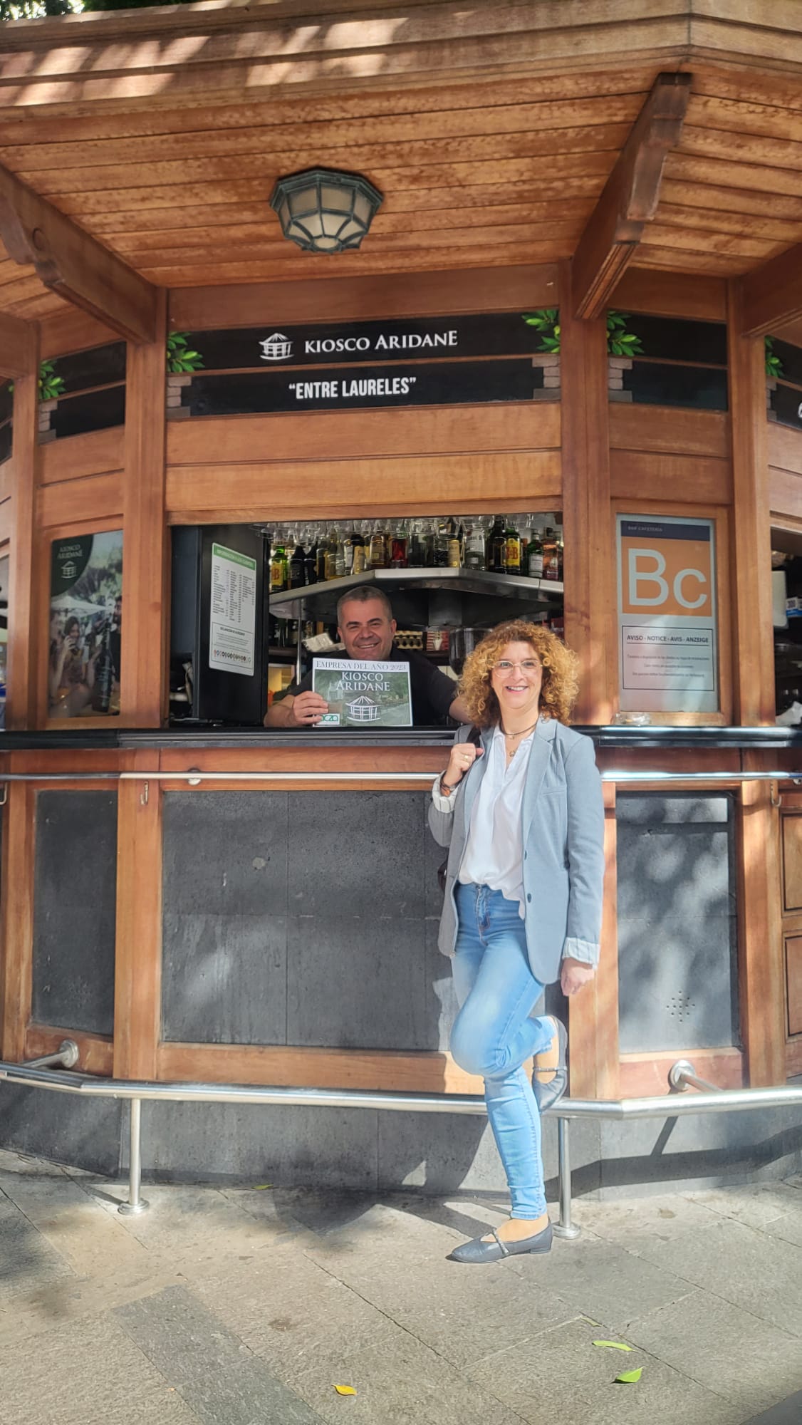 ACZA Los Llanos de Aridane reconoce la trayectoria del Kiosco La Plaza ...
