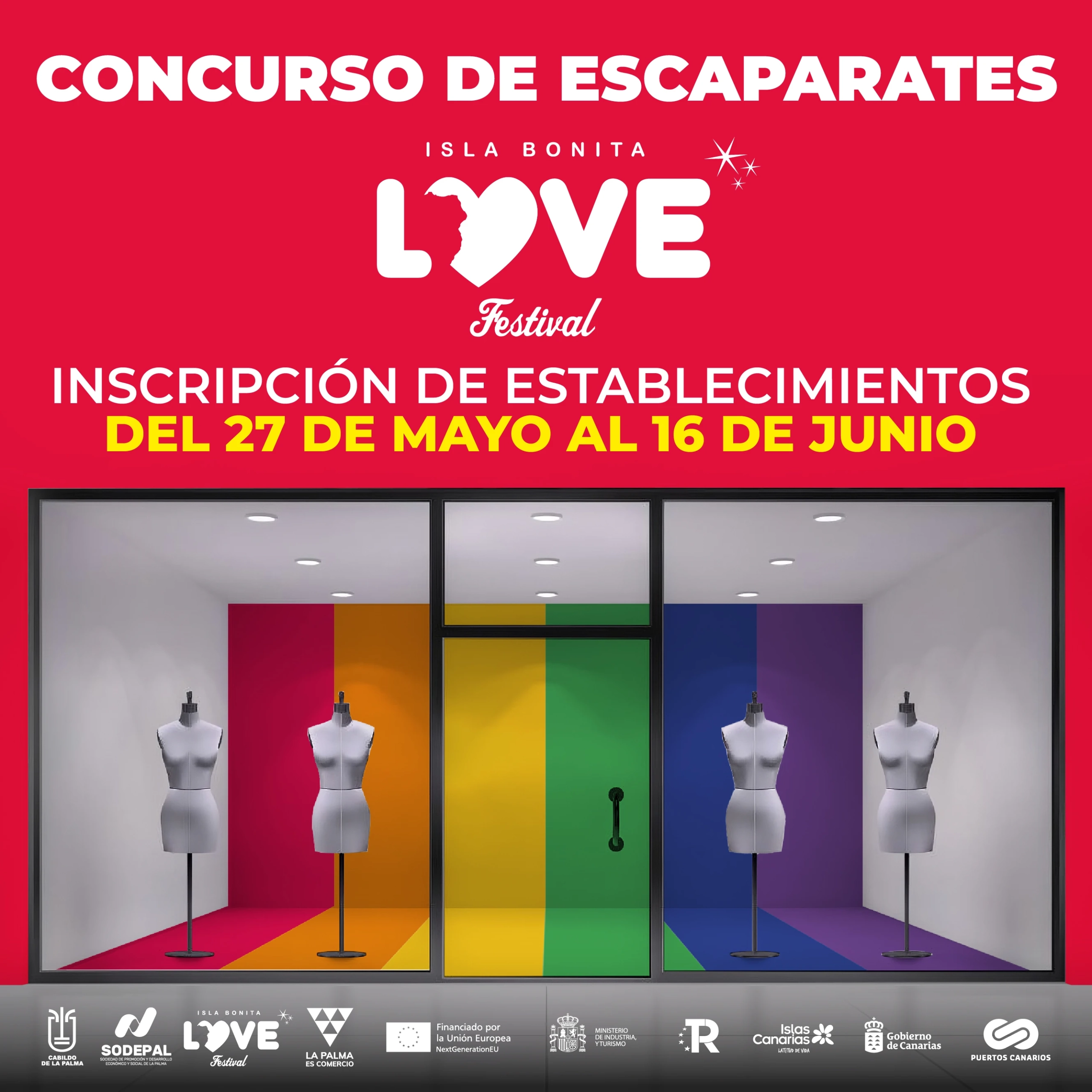 Concurso de escaparates "Isla Bonita Love Festival" - ACZA LOS LLANOS ...